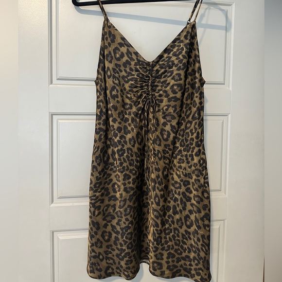 Zara | Dresses | Zara Leopard Print Dress | Poshmark
